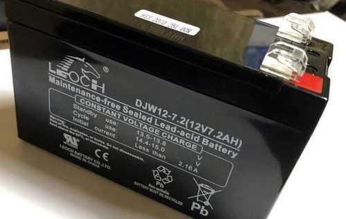 Аккумуляторы 50 шт 12v 7.2ah новый Leoch DJW12-7.2