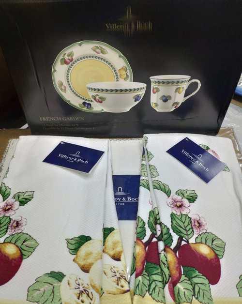 VilleroyBoch French Garden 2 комплекта полотенец
