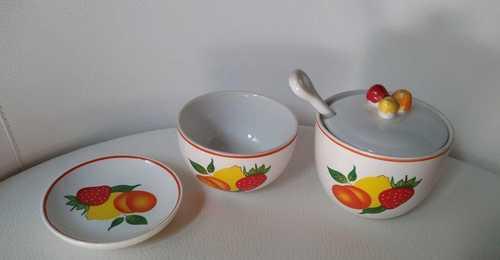 Чайный набор посуды Ив Роше Yves Rocher