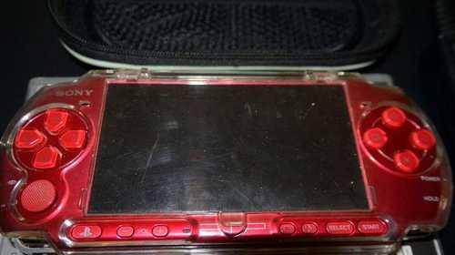 Sony psp 3008 red