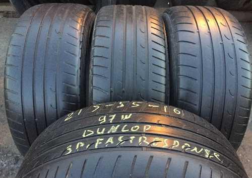 Шины бу 16 215. Резиная летняя Dunlop 215/55r16. Дарам авторезина 215 55 16 Данлоп.