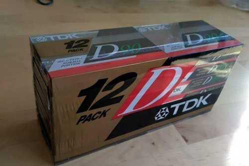 Аудиокассеты TDK D90 новые
