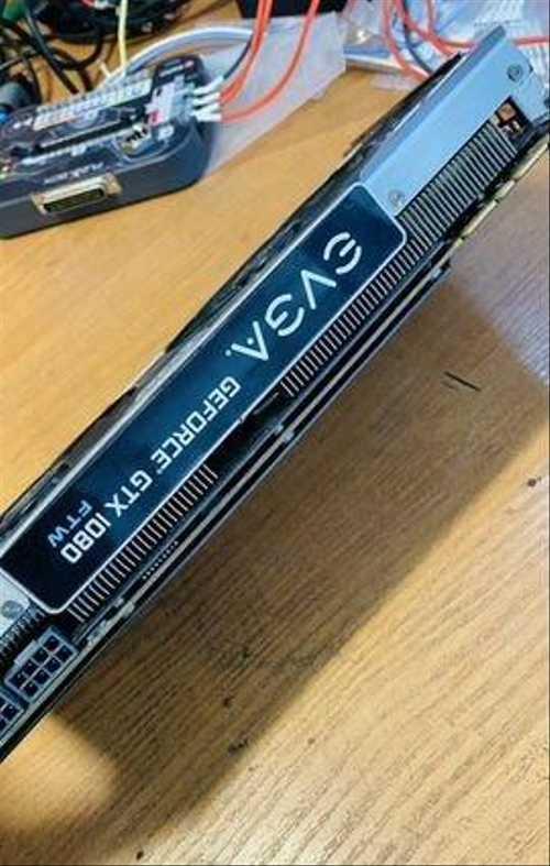 Видеокарта evga GeForce GTX 1080 на запчасти