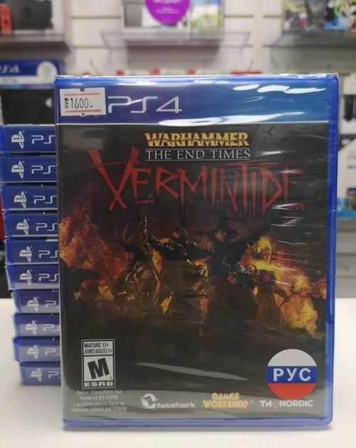 PS4 WarHammer The End Times Xermintide новый