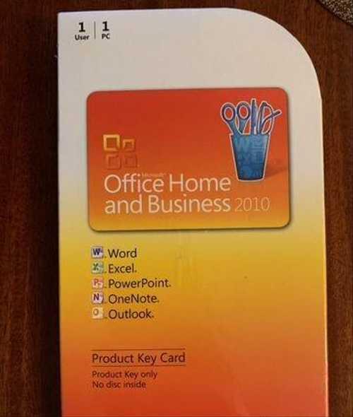 Microsoft office home & business 2010