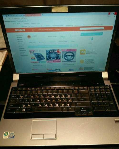 Ноутбук dell studio 1735