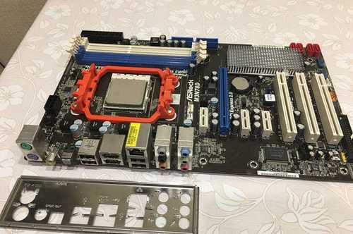 Материнская плата AMD M3N78D с процессором