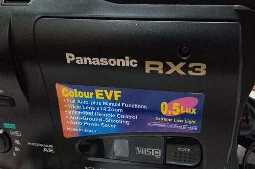 Panasonic rx видеокамера VHS