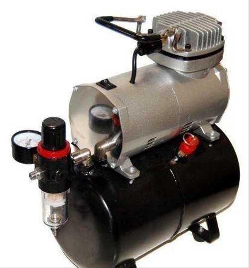 Воздушный компрессор с ресивером, аналог jas 1203