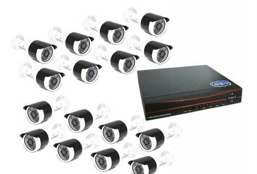 Комплект IP видеонаблюдения 16 камер XPX K3916 2MP