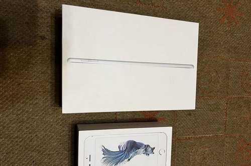 Коробка от iPad mini и iPhone 6s