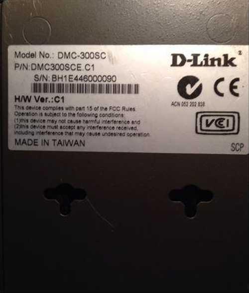 D-link DMC-300sc. DMC-300sc.