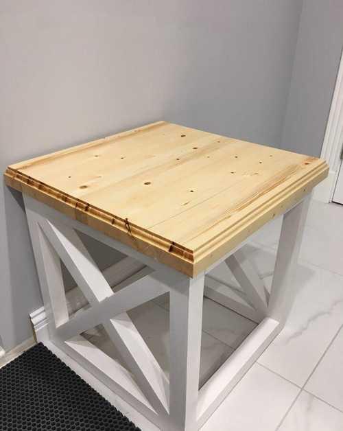 Loft IKEA журнальный столик, пуфик