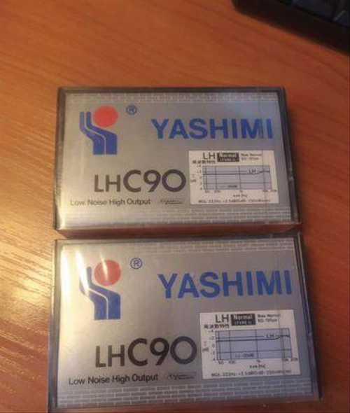 Аудиокассеты новые запечатанные Yashimi LHC90