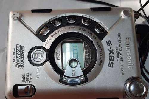 Panasonic RQ-SW88V Stereo Cassette Player S-XBS