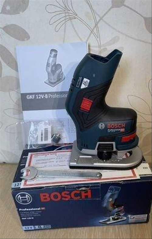 Фрезер кромочный Bosch GKF 12V-8 Professional