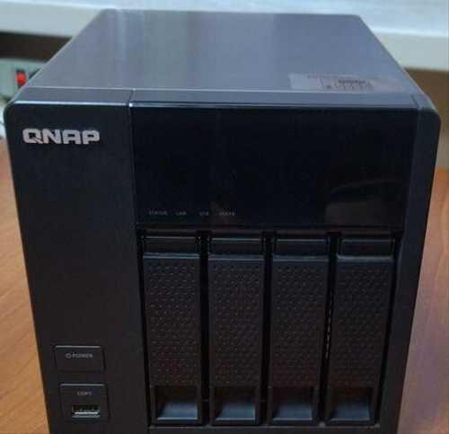 Qnap TS-412 - сетевое хранилище NAS