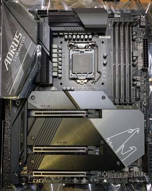 Материнская плата Z490 aorus master