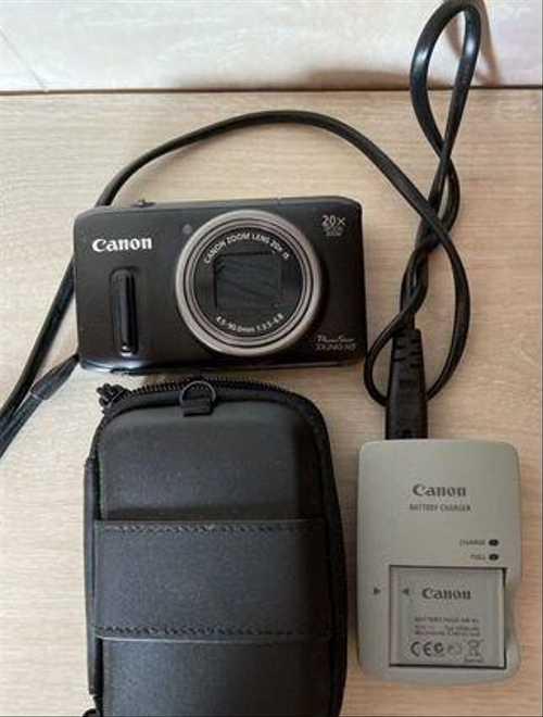Компактный фотоаппарат Canon PowerShot SX240 HS