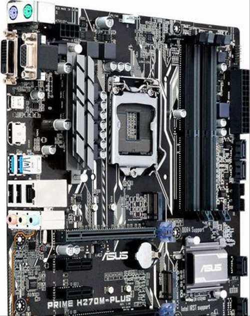 Asus Prime h270m-plus и Intel Pentium G4600