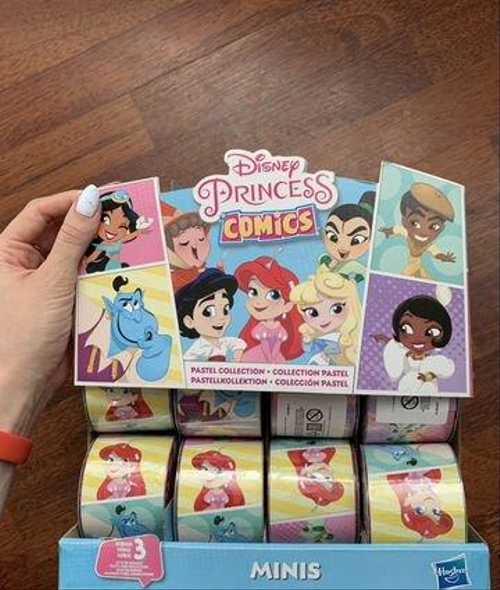 Фигурки Disney Princess comics minis от Hasbro