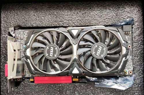 Видеокарта MSI RX580 armor 4GB OC
