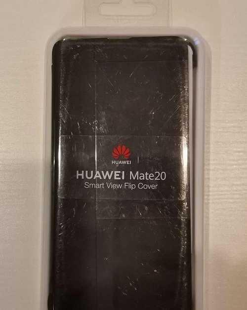 Чехол Huawei mate 20 flip cover новый