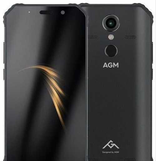 Смартфон AGM A9 4/64 гб, черный