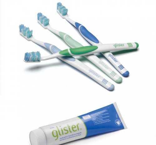 Набор зубная щётка и зубная паста Glister Амвэй
