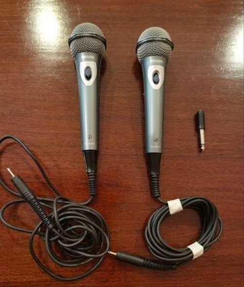 2 микрофона Philips SBC MD150