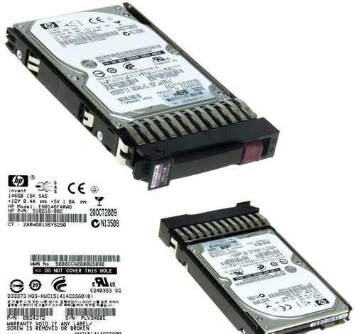 Жесткий диск HP 146Gb EH0146farwd SAS 2.5