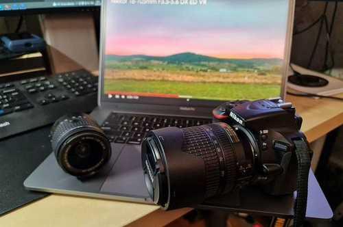 Фотоаппарат Nikon D5500 с объективом 18-55 VR