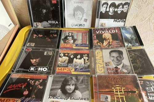 Музкальные CD-диски (муз.группы)