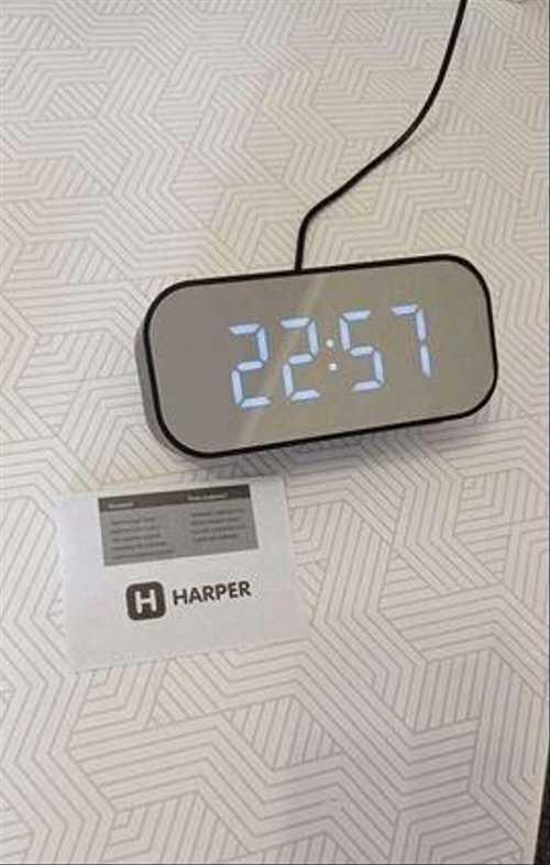 Беспроводная колонка- часы Harper