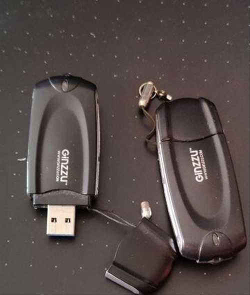 Переходник USB 3.0 - SD/sdxc/micro sdhc картридер