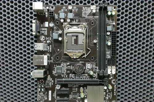 Плата s1150 gigabyte GA-H81M-S1 (Intel H81)(DDR3)