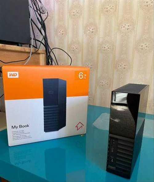 Внешний жесткий диск WD My Book 6tb