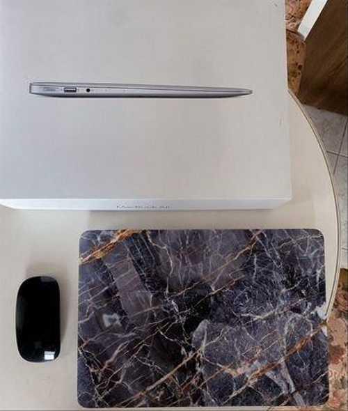 Macbook Air 2015 128gb + новые наушники Apple