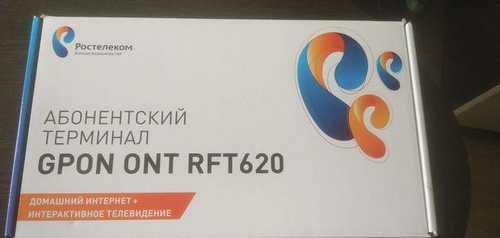 Настройка роутера gpon ont rft620