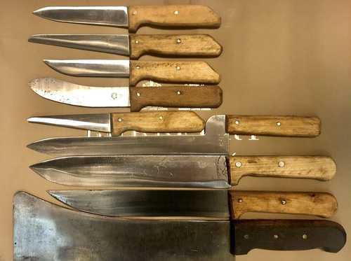 Нож, профессиональный набор мясника СССР