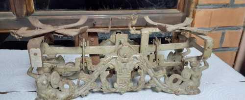 Старинные кухонные весы Русалки