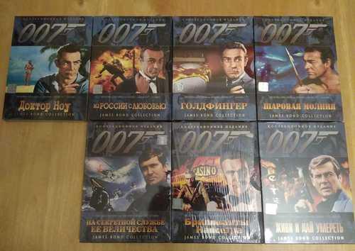 DVD коллекционное издание Джеймс Бонд агент 007