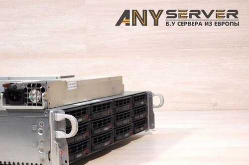 Сервер Supermicro 6027R 2x E5-2697v2 64Gb 12LFF