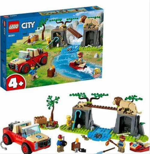 Lego City Wildlife Спасательный внедорожник для зв