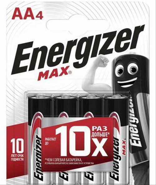 Батарейки «Energizer Alkaline Power» AA (пальчиков