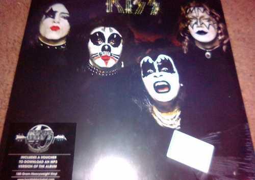 Новая грампластинка Kiss 1974.180g "Back On Black"