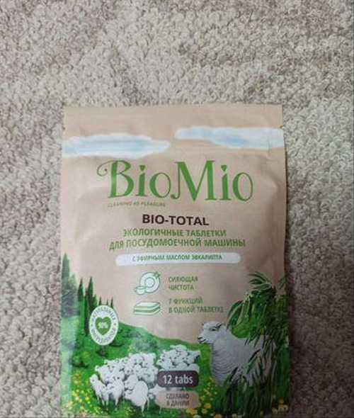 BioMio BIO Таблетки для посудомоечной машины, 12 ш