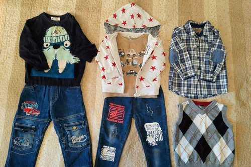 Вещи пакетом на мальчика 92-98