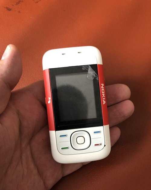 Новый слайдер Nokia 5200 red магазин, сервис