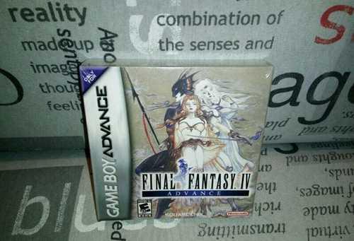 Final fantasy IV Game Boy Advance usa новая